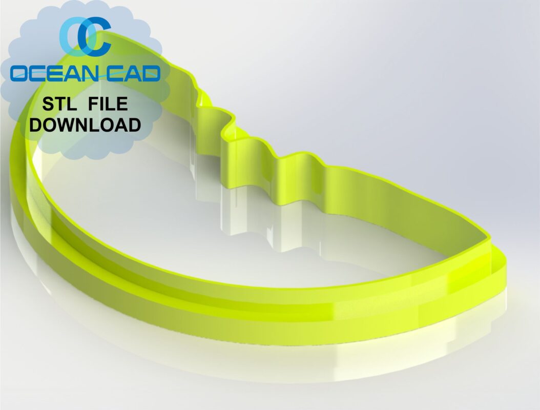 Watermelon Cookie Cutter – Ocean Cad